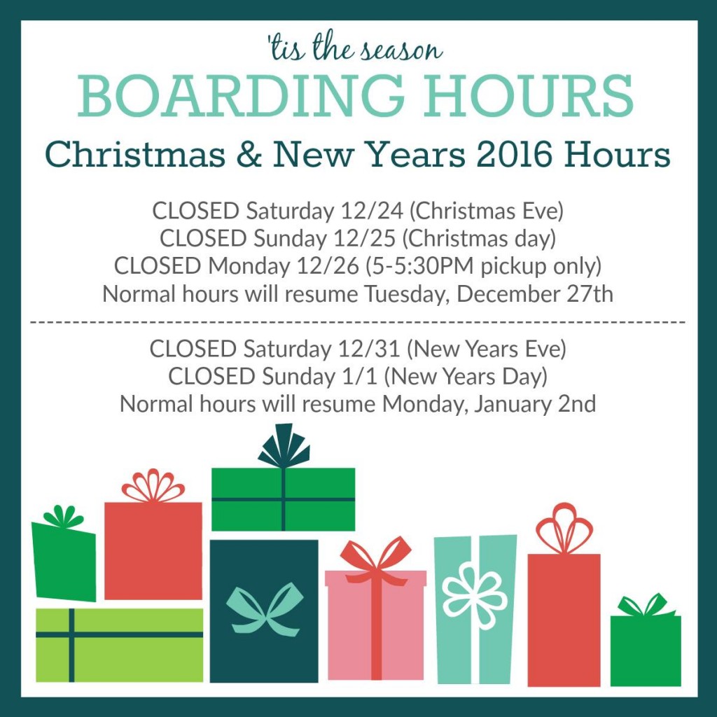 NOTICE Holiday Hours All Pets Blog Of Current Happenings And 